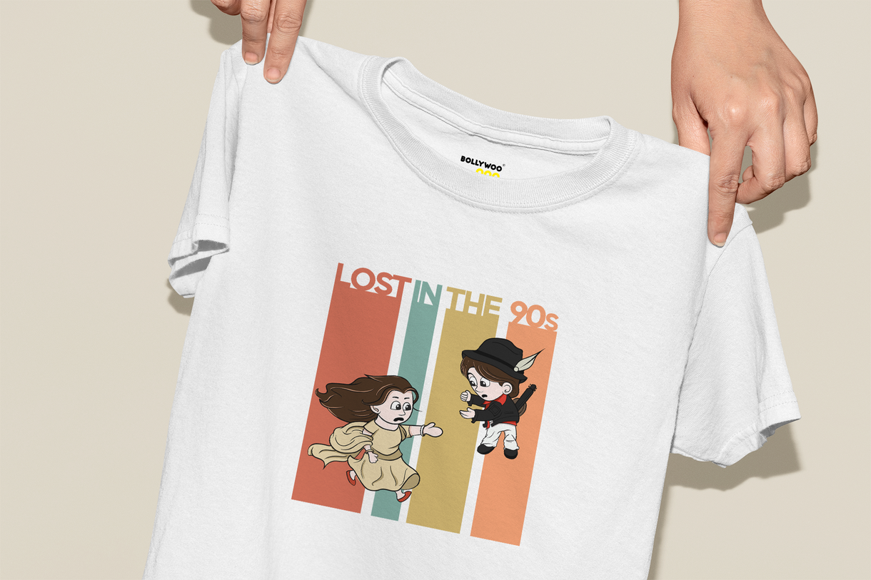 Lost in the 90s - Oversized Nostalgia Fit T-shirt – Bollywoo